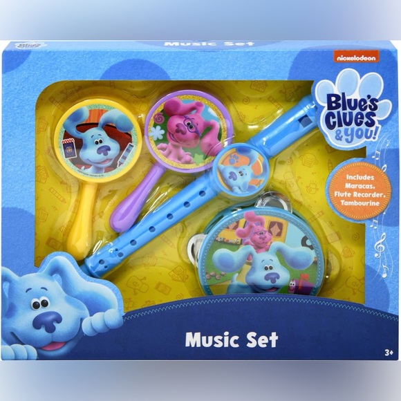 Nickelodeon | Toys | Blues Clues Basic Music Instruments Set Wmaracas ...